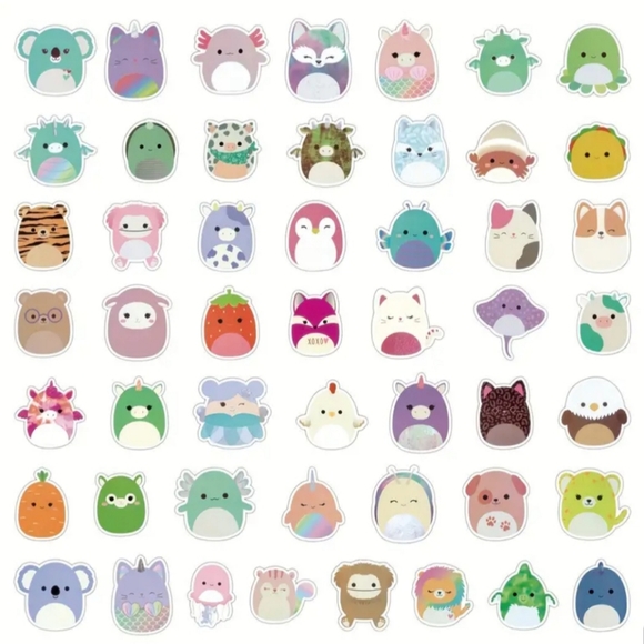 Squishmallows | Other | Squishmallow Stickers | Poshmark